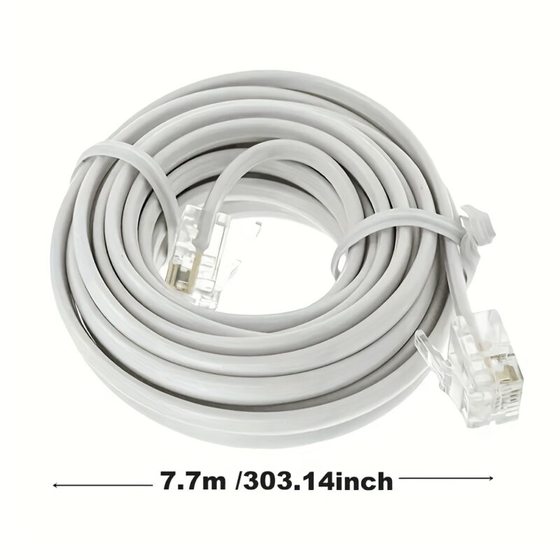 Rj11 Telephoneinternet Cable Highspeed Multiple Lengths For Home Office ...
