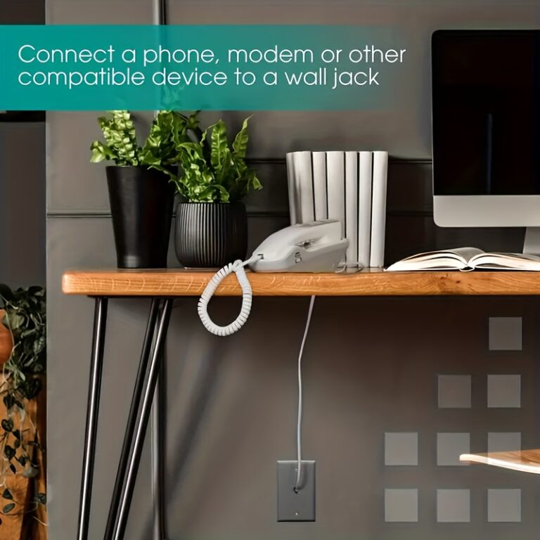 Rj11 Telephoneinternet Cable Highspeed Multiple Lengths For Home Office ...