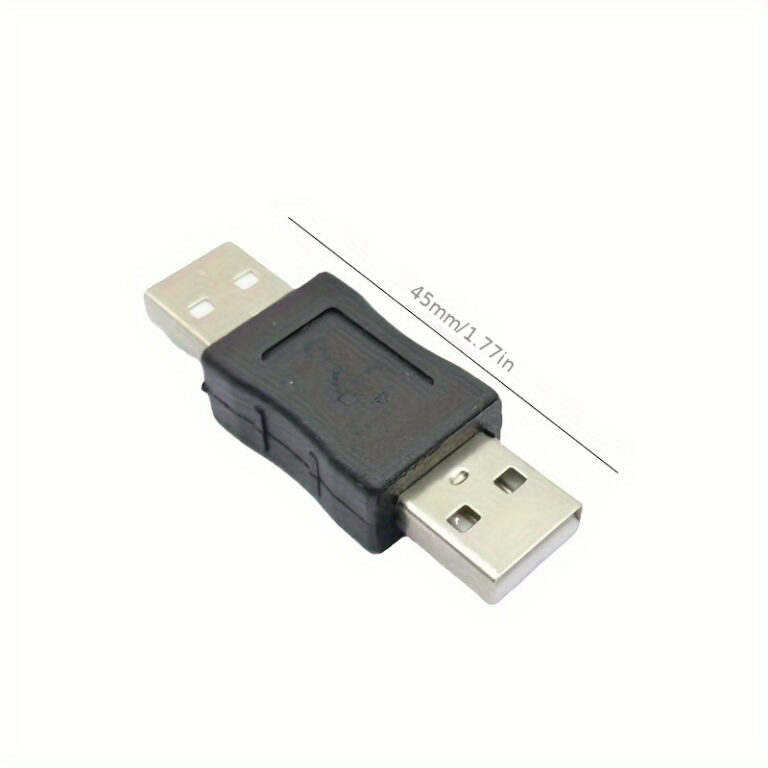 Highspeed Usb Female To Female Adapter Dual Pass Through Connector ...