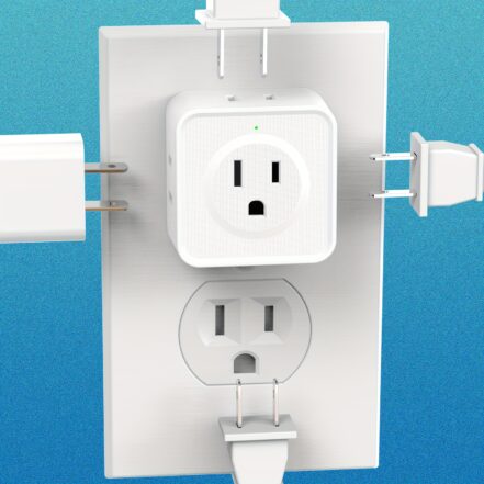5way Multi Plug Outlet Adapter Travel Home Office Essentials - Free ...