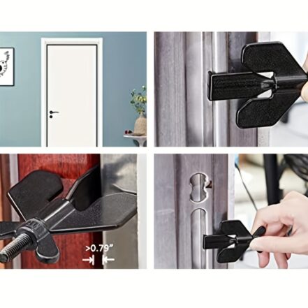 Portable Hotel Door Lock Secure Home Travel Safety Device - Free ...