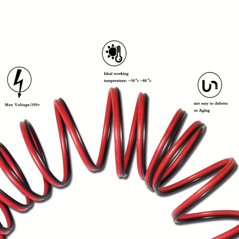 Ul 2468 Pvc Electrical Wire 1824 Awg 50ft 2 Conductor - Free Shipping ...