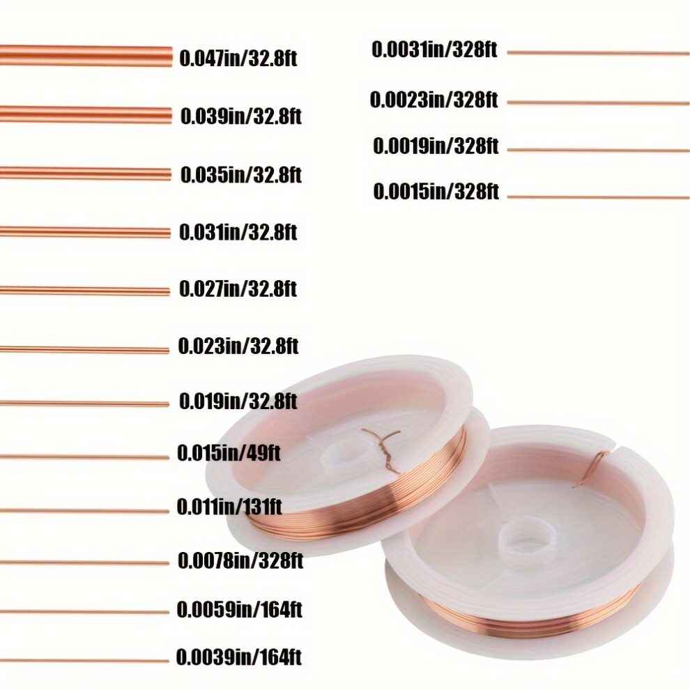 Enameled Copper Magnet Winding Wire 004mm13mm Cable - Free Shipping ...