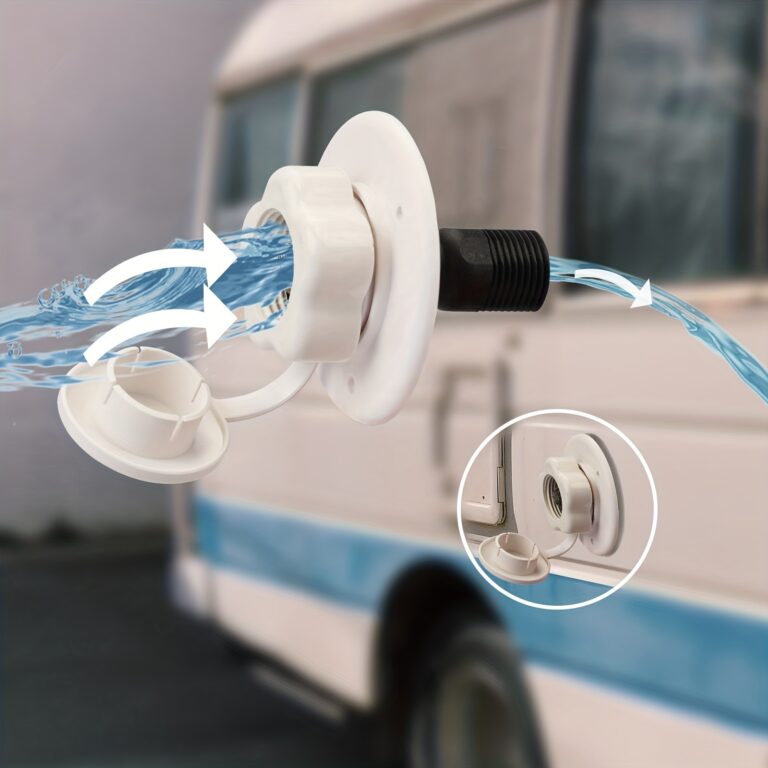 Durable Easyinstall Rv Water Inlet With Leakfree Check Valve - Free ...