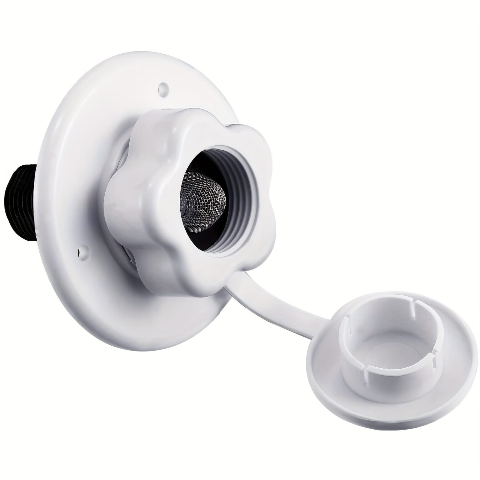 Durable Easyinstall Rv Water Inlet With Leakfree Check Valve - Free ...