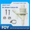 Rv Toilet Water Valve Kit For 300 310 320 Series - Free Shipping Worldwide
