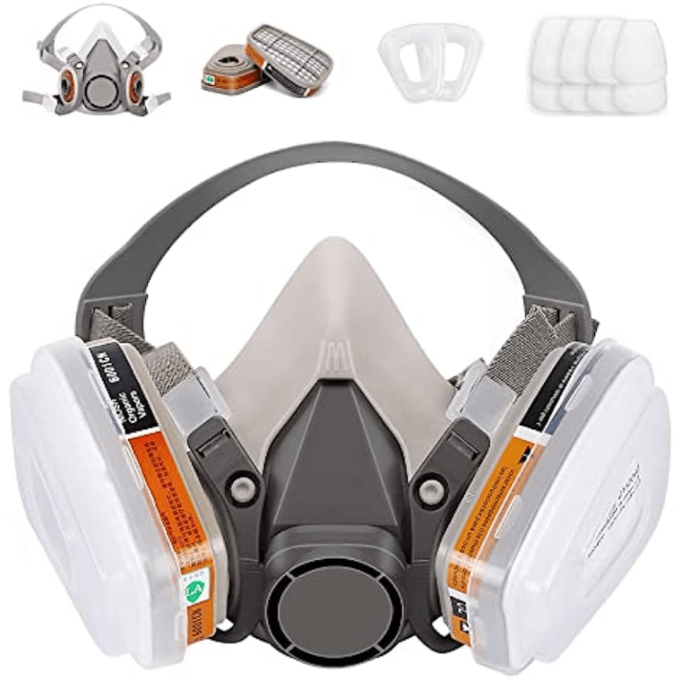 Reusable 15in1 Respirator Mask With Filters For Painting And Gas - Free ...