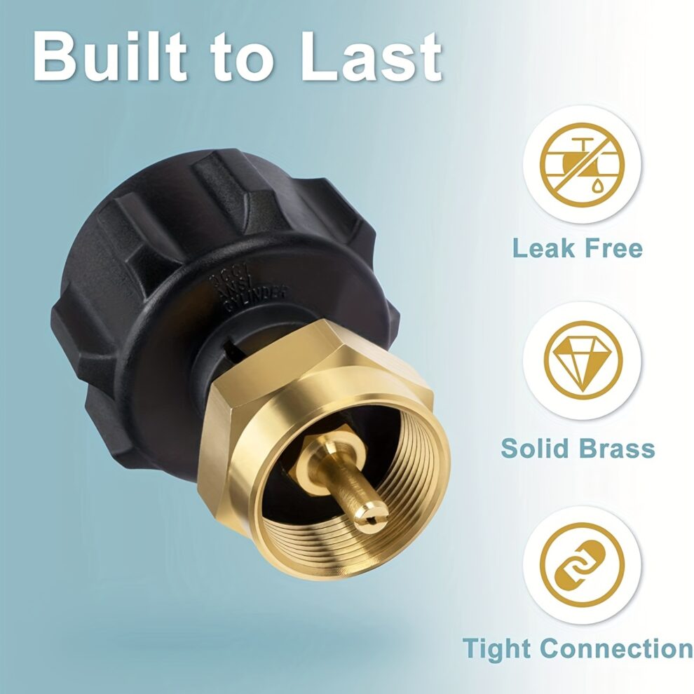 Heavyduty Propane Refill Adapter Fill 1lb From 20lb Tank - Free ...