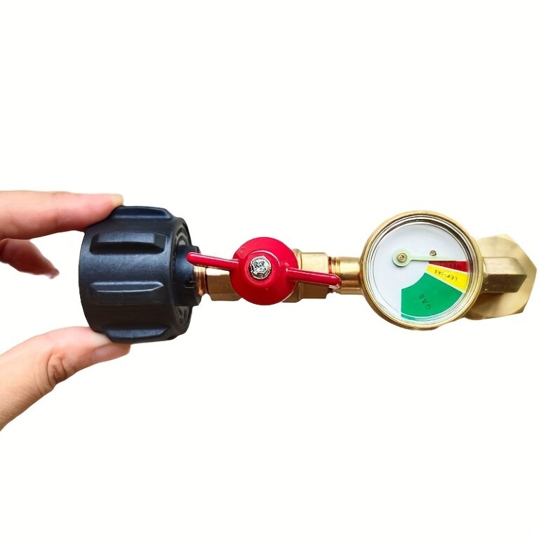 Propane Tank Refill Adapter Kit 1lb To 20lb With Gauge Valve - Free ...