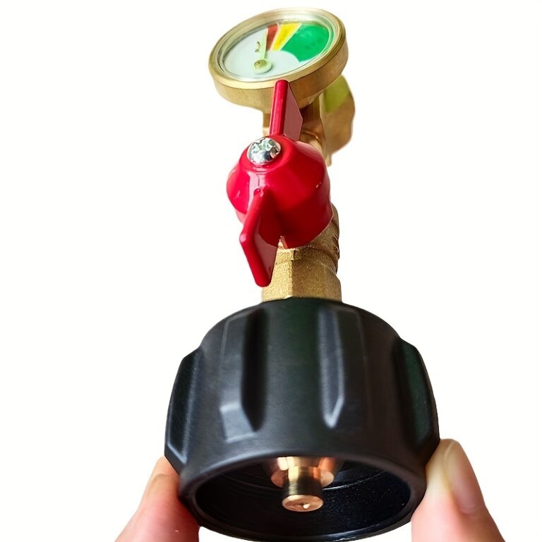 Propane Tank Refill Adapter Kit 1lb To 20lb With Gauge Valve - Free ...