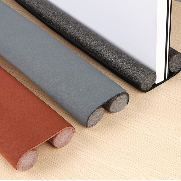 Adjustable Black 366 Door Draft Stopper Wind Noise Gap Blocker - Free ...