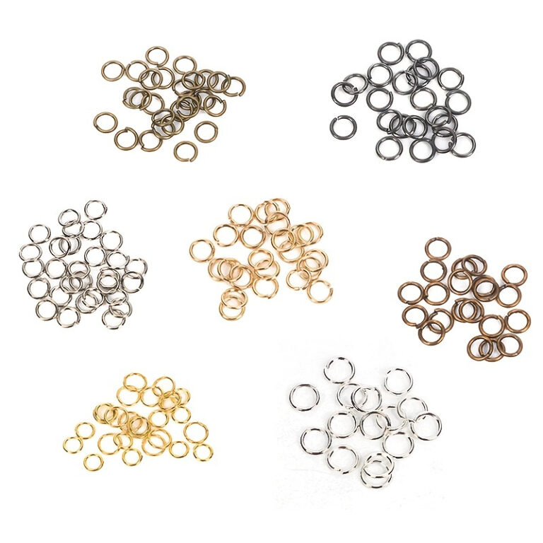 Bulk Open Jump Rings Diy Jewelry Making Multiple Sizes - Free Shipping ...