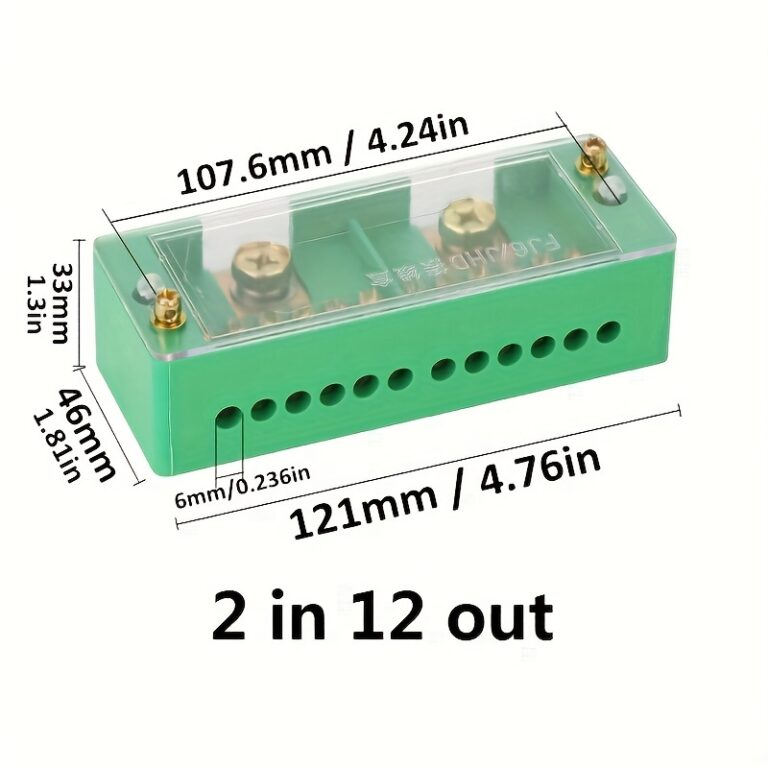 220v Home Electrical Distribution Box 6812outlet Junction Safe ...