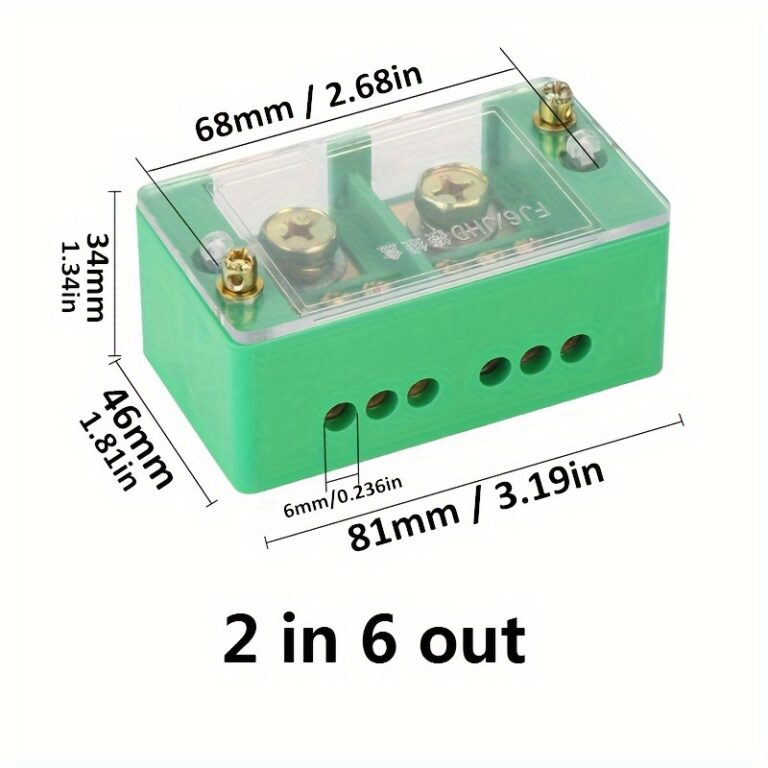 220v Home Electrical Distribution Box 6812outlet Junction Safe ...