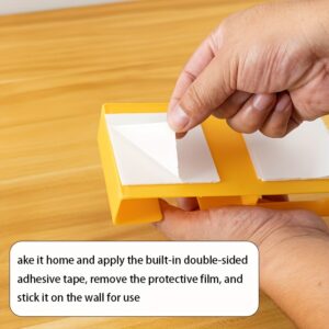 Remote Control Storage Box Wall Mounted Holder For Home Decor - Free ...