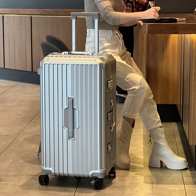 262830 Inch Large Capacity Travel Trolley Suitcase Durable Boarding ...