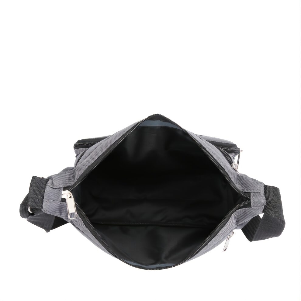 Mens Nylon Crossbody Bag With Letter Sticker Mobile Phone Holder - Free ...