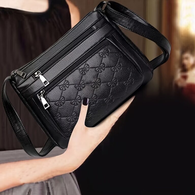 Elegant Multilayer Womens Pu Leather Shoulder Crossbody Mother Bag ...