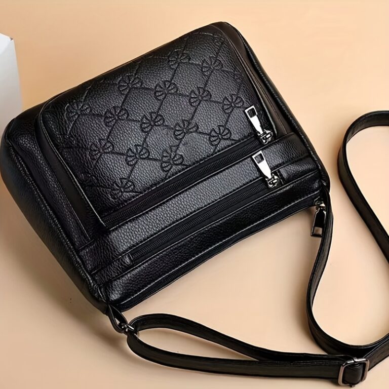 Elegant Multilayer Womens Pu Leather Shoulder Crossbody Mother Bag ...