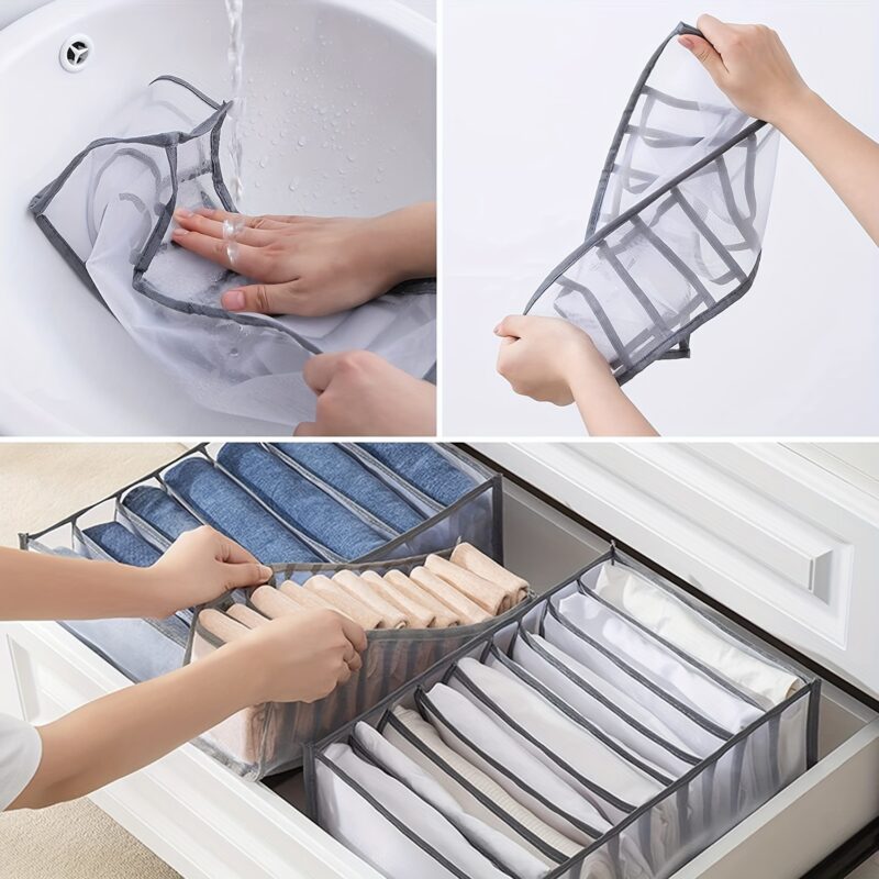 Foldable Clothes Organizer Bag Multifunctional Storage Solution For ...