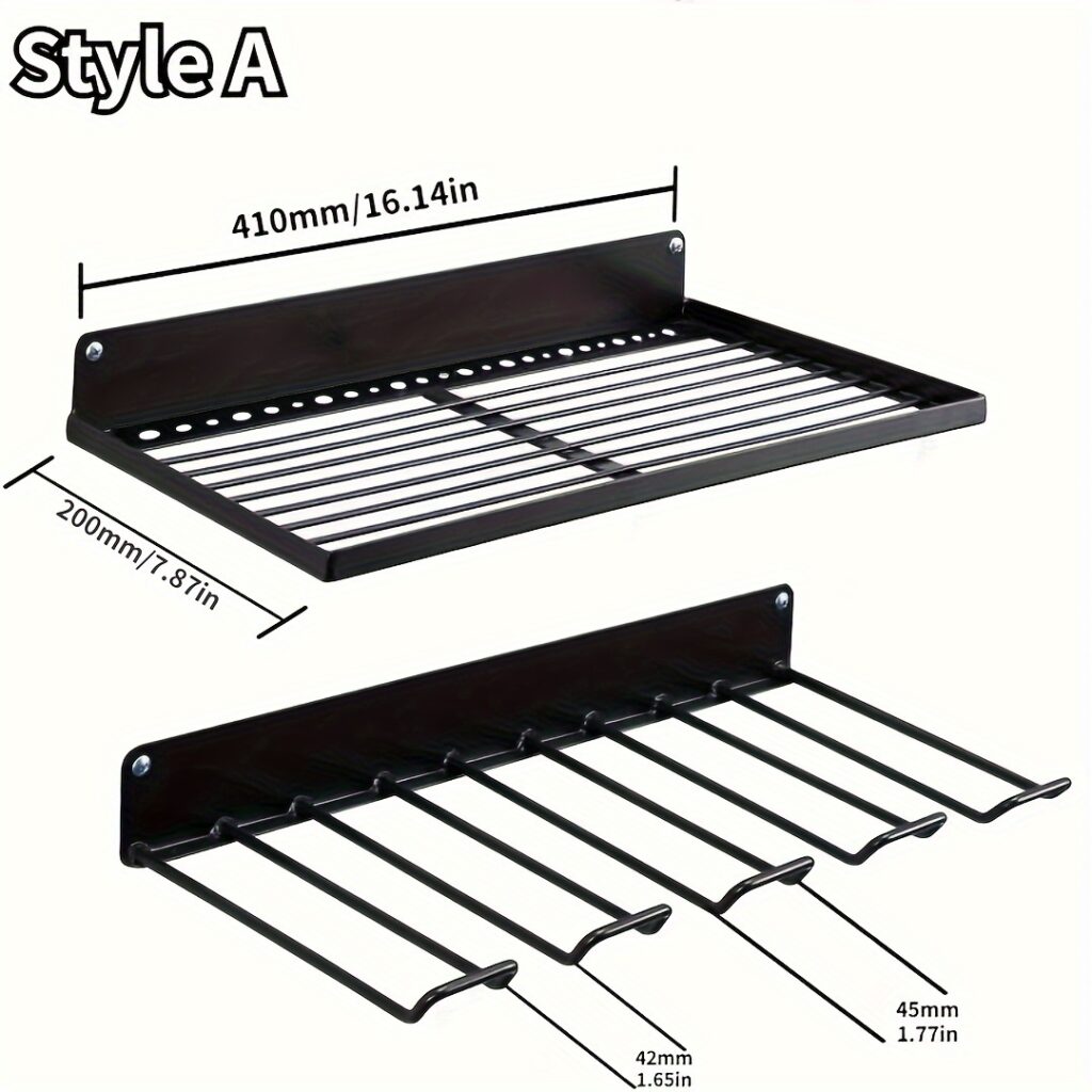 Heavy Duty Wall Mounted Garage Storage Rack For Tools Quick Access ...