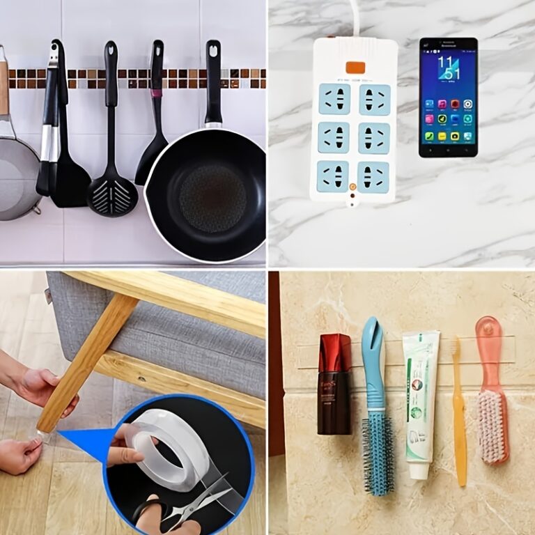 Heavyduty Doublesided Waterproof Reusable Tape Multipurpose Acrylic ...