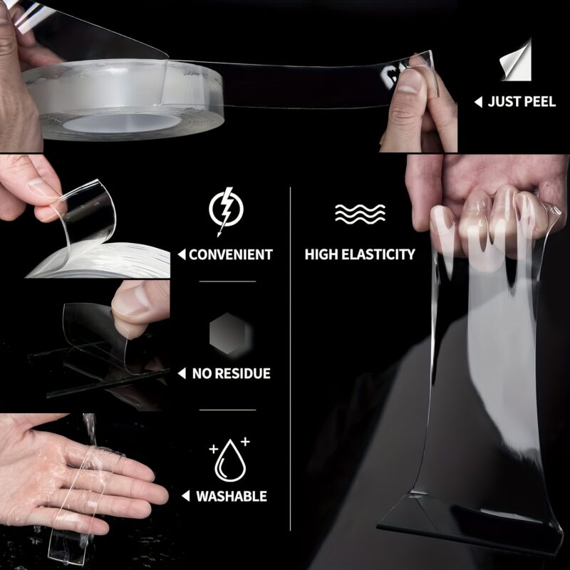 Heavyduty Waterproof Doublesided Tape Strong Adhesive For All Surfaces ...