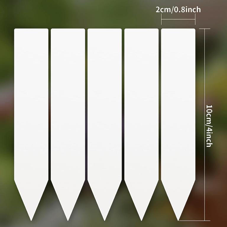 100pcs Waterproof Plastic Plant Labels 4 Inch Durable Garden Tags ...