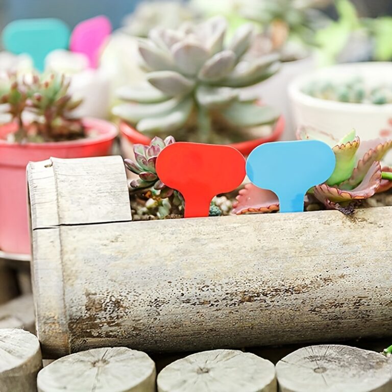 100pack Durable White Plant Markers Weatherproof Reusable Garden Tags ...