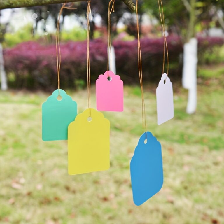 100pcs Waterproof Colorful Gardening Labels Seedling Plant Tags Flower ...