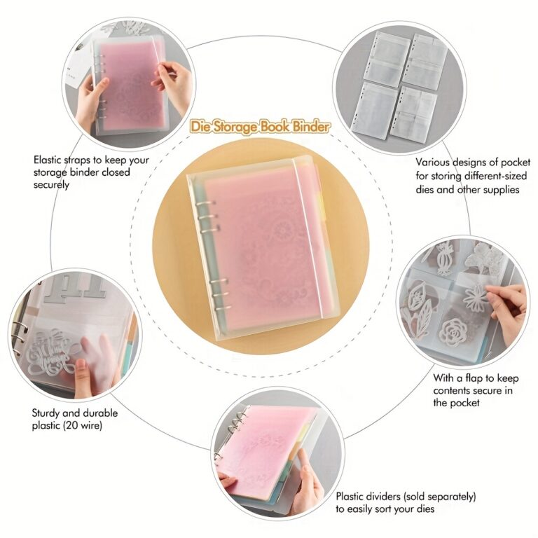 Cyfun Design Multipurpose Craft Storage Book Durable Spacious Organizer ...