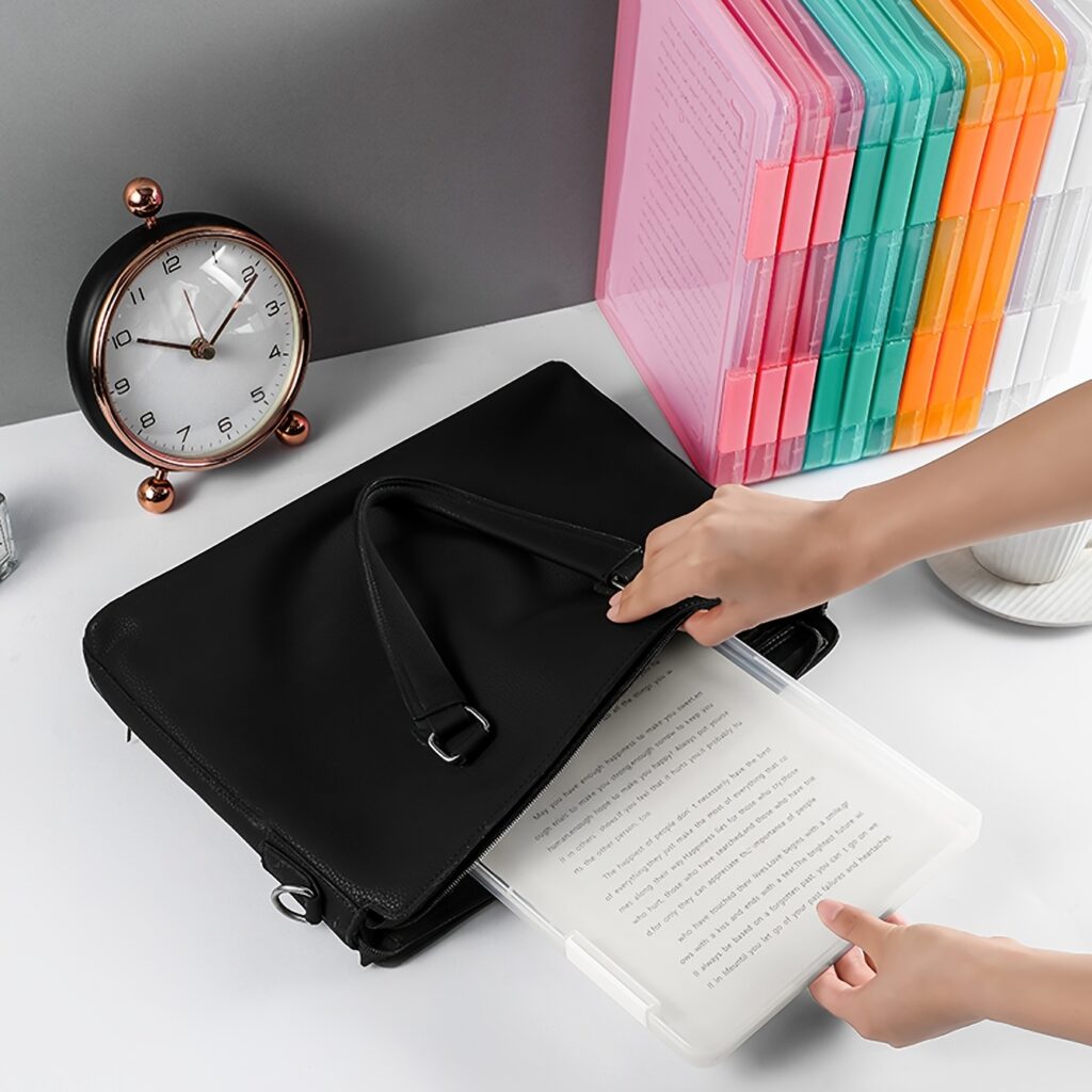 A4 Waterproof File Organizer Portable Multilayer Storage For Students ...