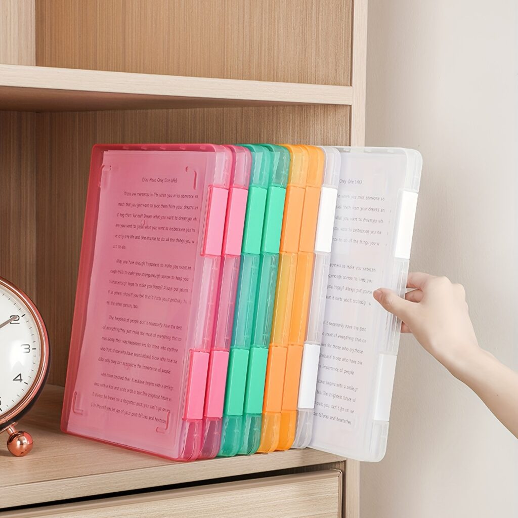 A4 Waterproof File Organizer Portable Multilayer Storage For Students ...