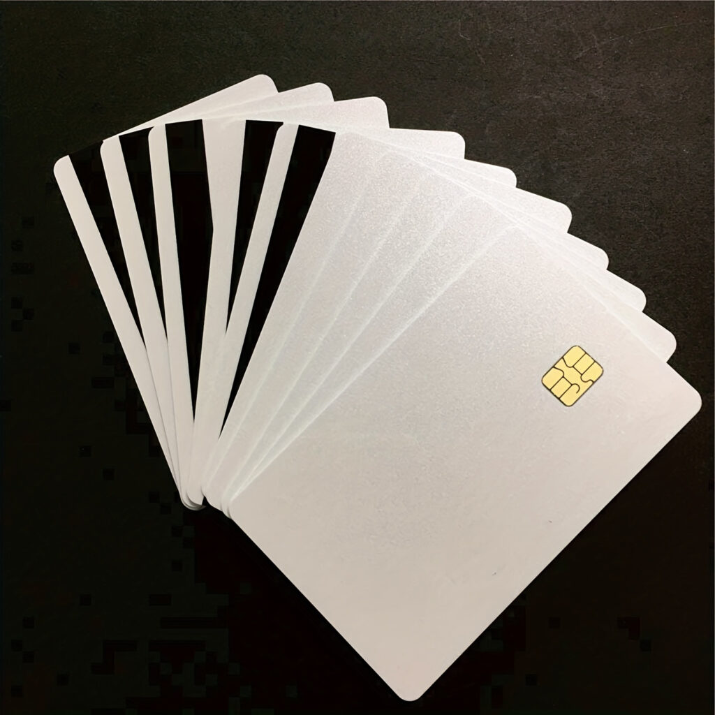Pack Of 10 Sle4442 Ic Cards With Dual Magnetic Stripes - Free Shipping ...