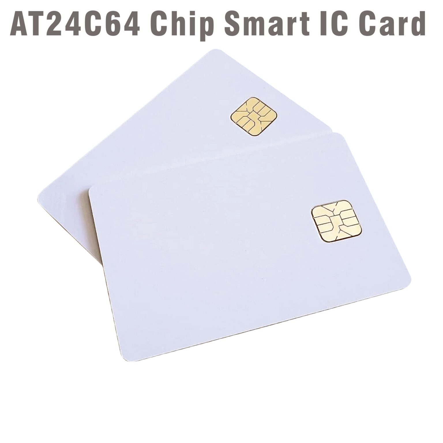 10x White Printable Pvc Ic Cards 64k Eeprom Memory - Free Shipping ...