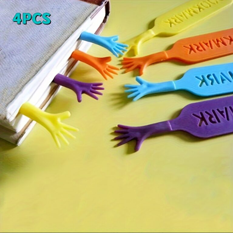 Colorful Fingershaped Bookmarks Fun Educational Tool For Students ...