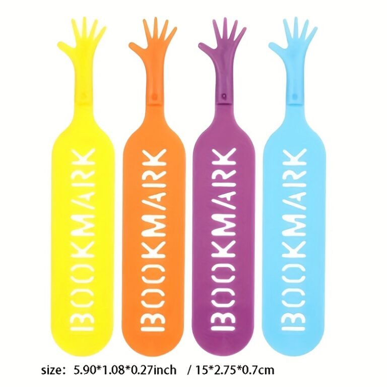 Colorful Fingershaped Bookmarks Fun Educational Tool For Students ...