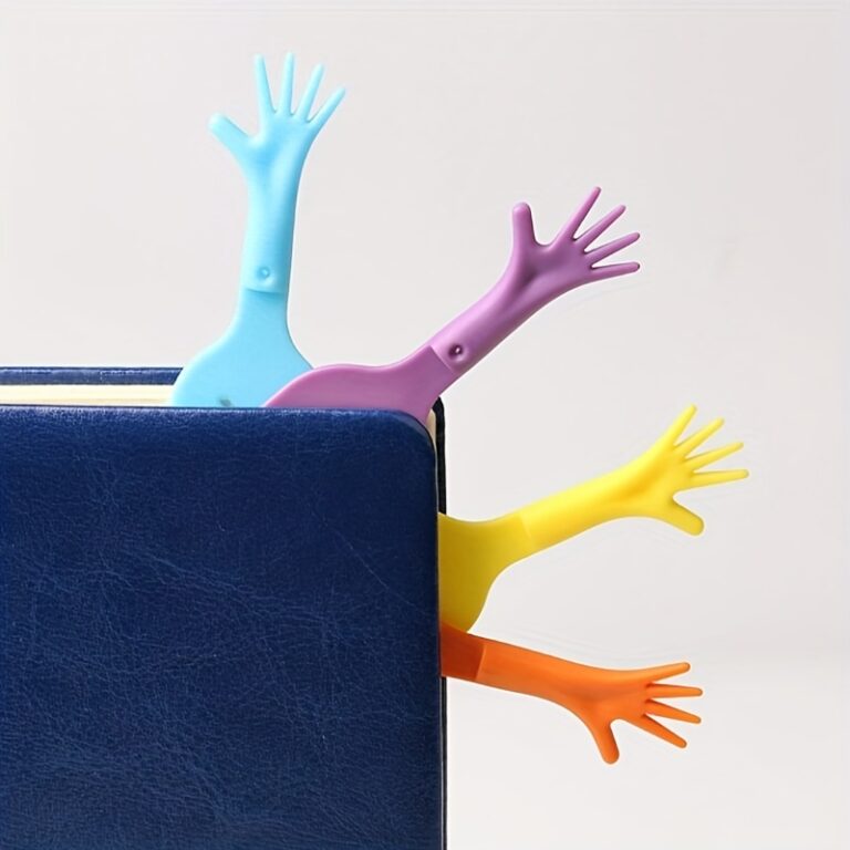 Colorful Fingershaped Bookmarks Fun Educational Tool For Students ...