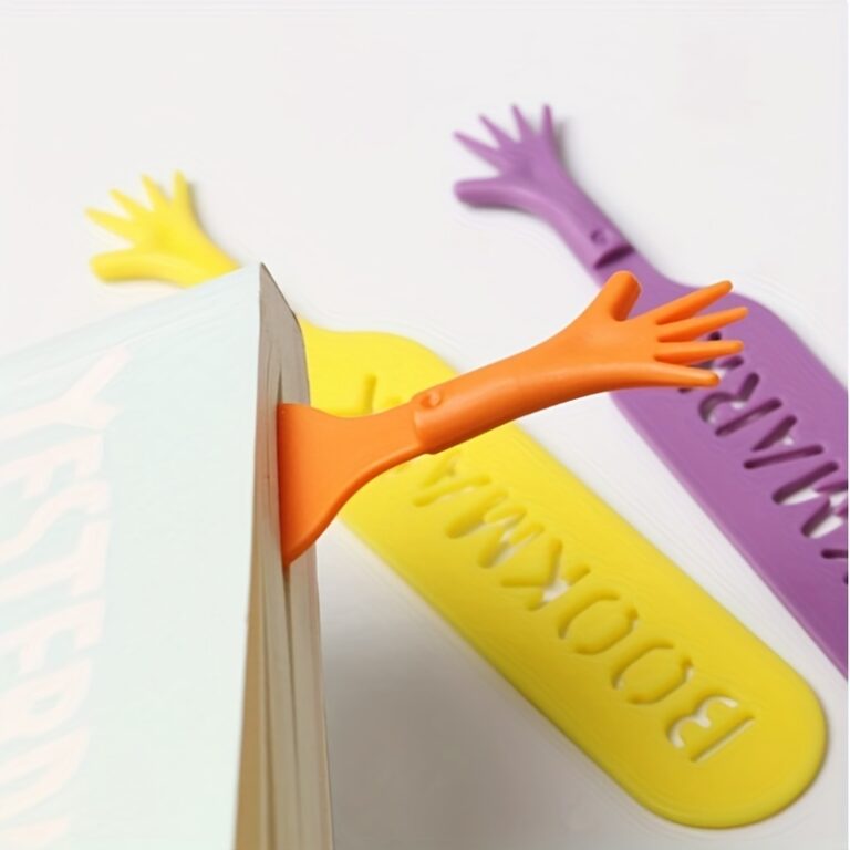 Colorful Fingershaped Bookmarks Fun Educational Tool For Students ...