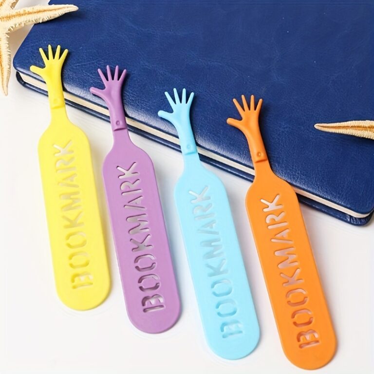 Colorful Fingershaped Bookmarks Fun Educational Tool For Students ...