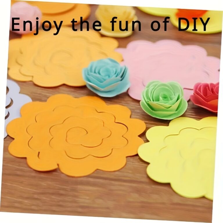 20piece Diy Rose Origami Kit Handmade Paper Flowers For Decor Gifts ...