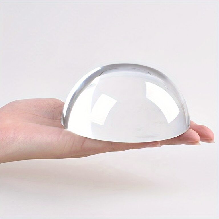 Crystal Dome Reading Magnifier Paperweight 6cm Ideal For Seniors - Free ...