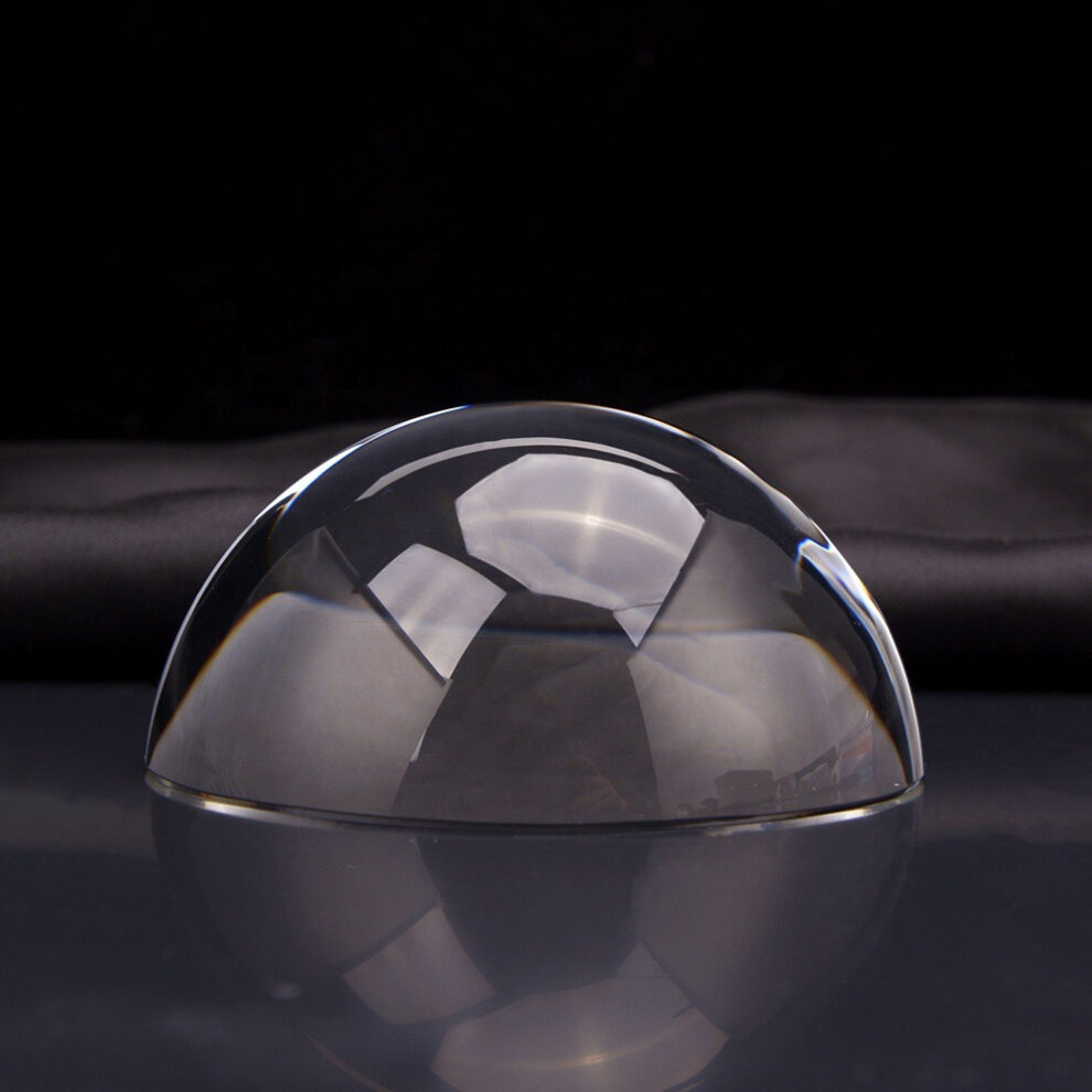 Crystal Dome Reading Magnifier Paperweight 6cm Ideal For Seniors - Free ...