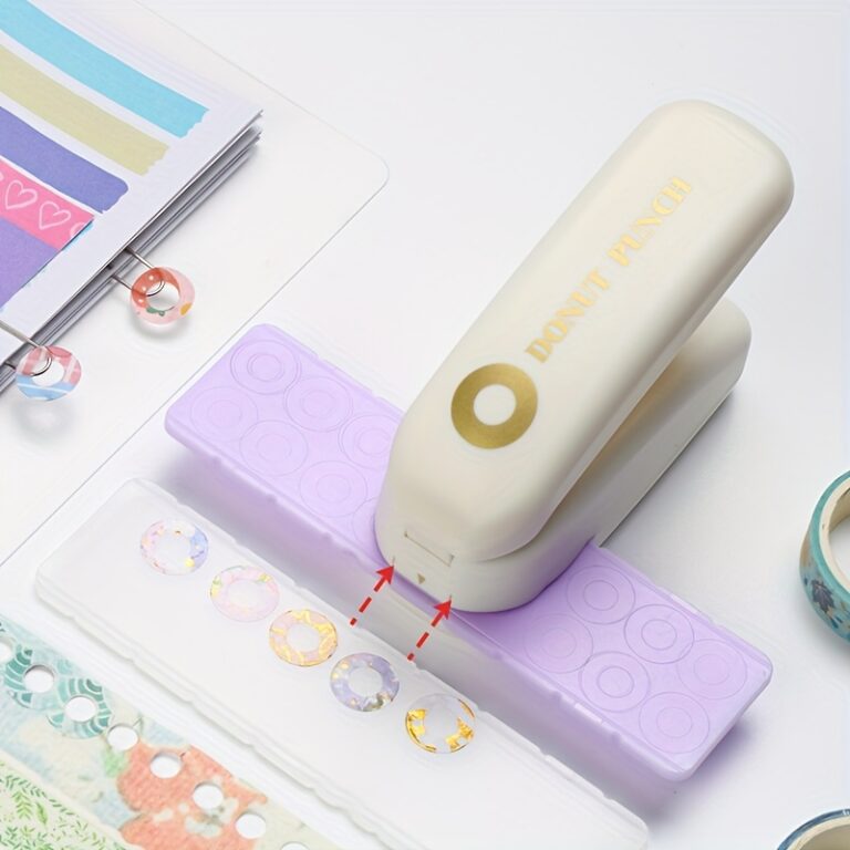 Durable Donutshaped Hole Punch For Binders Paper Tape Crafts - Free ...