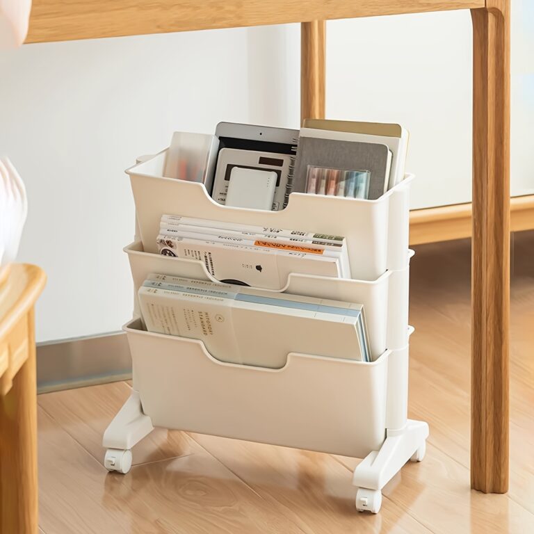 Multilayer Rolling Cart With Wheels Office Storage Solution - Free ...