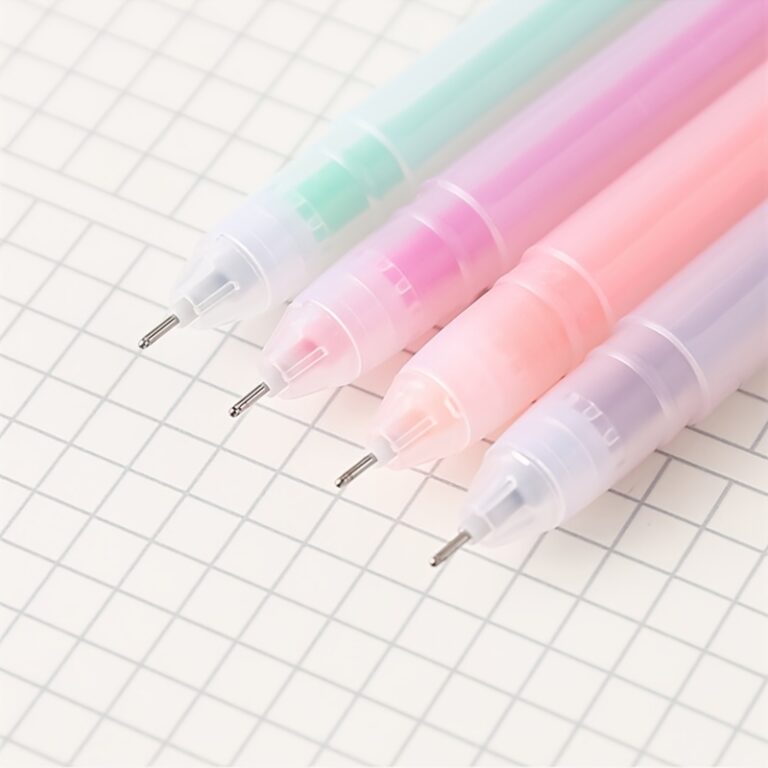 12color Gel Ballpoint Pens Set 05mm Fine Point For School Office - Free ...