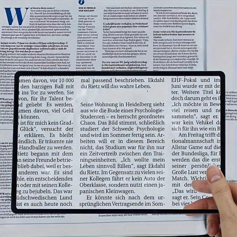 Ultraslim Highpower Magnifying Glass Ideal For Students Professionals ...