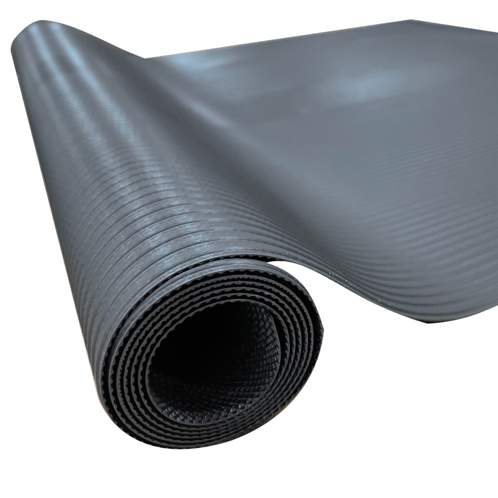 Heavy Duty Black Vgroove Vinyl Utility Floor Runner 256×6 - Free ...