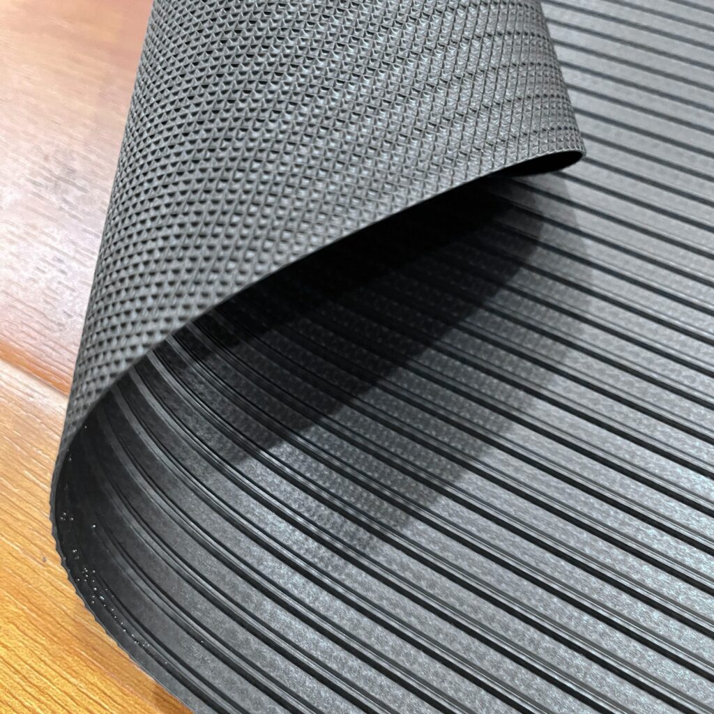 Heavy Duty Black Vgroove Vinyl Utility Floor Runner 256×6 - Free ...