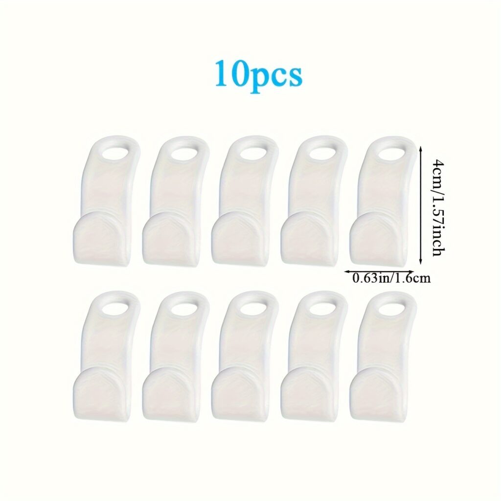10pcs Plastic Stackable Hanger Connection Hooks For Closet Organization ...